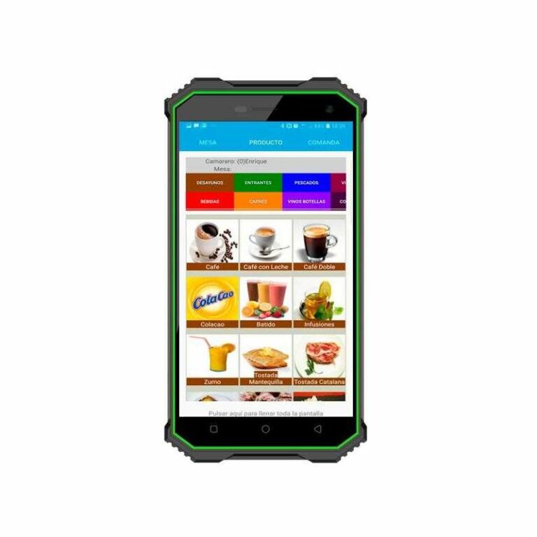 PDA 5" táctil IP68 con sistema Android, 16Gb almacenaje y 2 Gb de ...